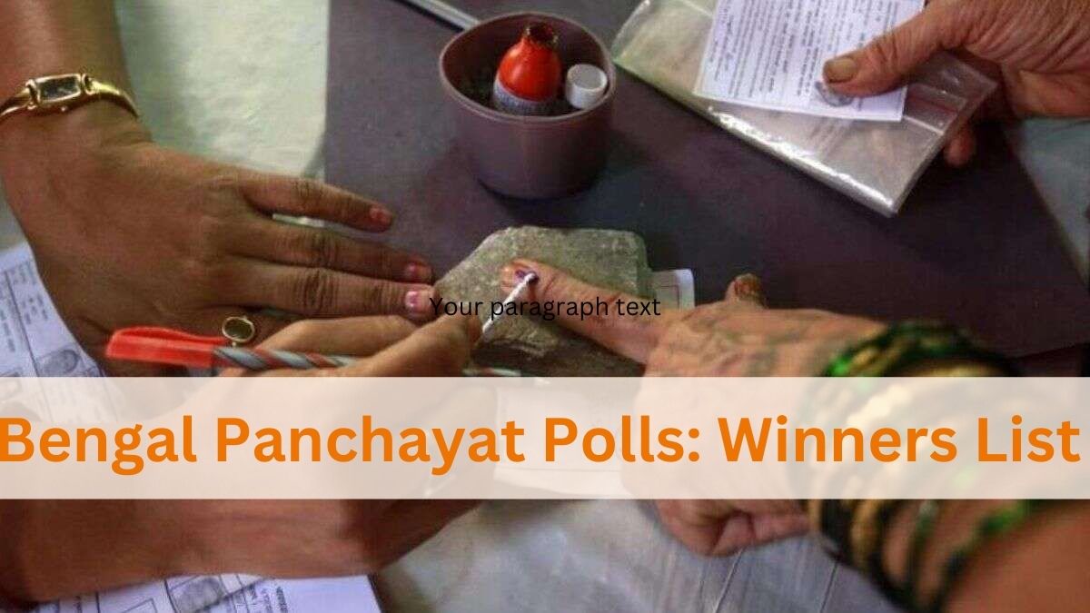 Bengal Panchayat Election Result 2023 Winner List: Check Party-Wise Winner List Here